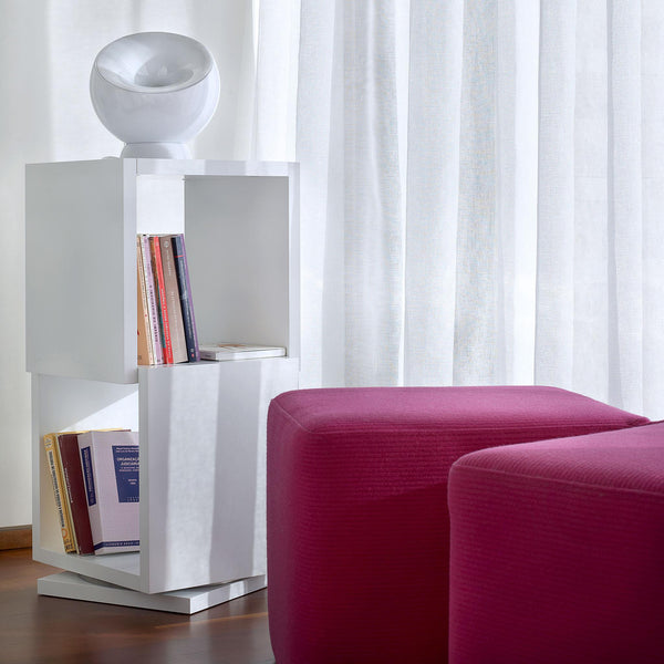 Tema Shell Duo Rotating Wood Bookshelf – Various Colors – EllaModern